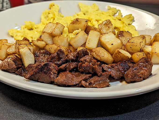 Steak and eggs&mdash;the breakfast of champions or the brunch of weekend warriors. Either way, this protein-packed plate is what diner dreams are made of.