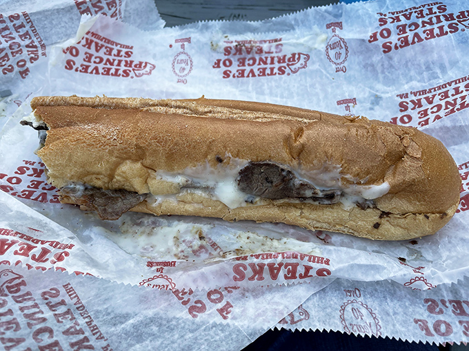 Behold the steak sandwich in its natural habitat&mdash;simple, honest, and ready to make your taste buds stand up and salute.
