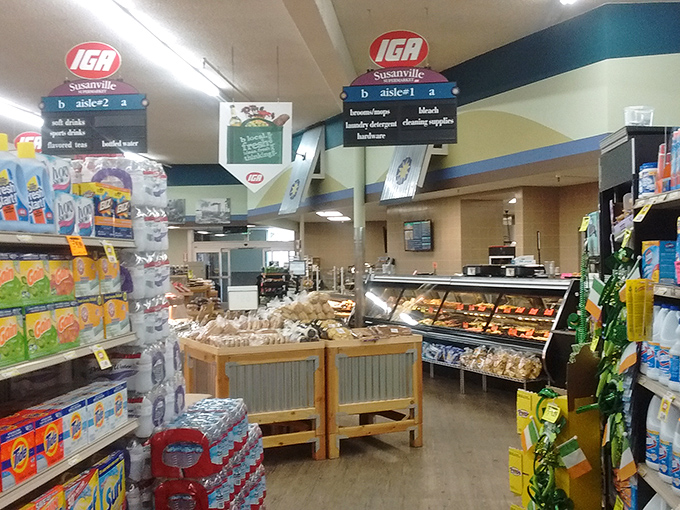 The Susanville IGA offers that increasingly rare small-town grocery experience where produce doesn't require a second mortgage and the butcher might actually know your name.