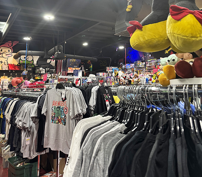 Marvel meets Mickey in the t-shirt section. That Avengers tee might have once visited the actual park&mdash;now it's your chance to continue its adventure.