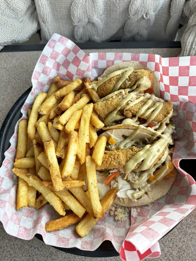 New England's unofficial religion: perfectly fried seafood with hand-cut fries. Convert me now and pass the tartar sauce!
