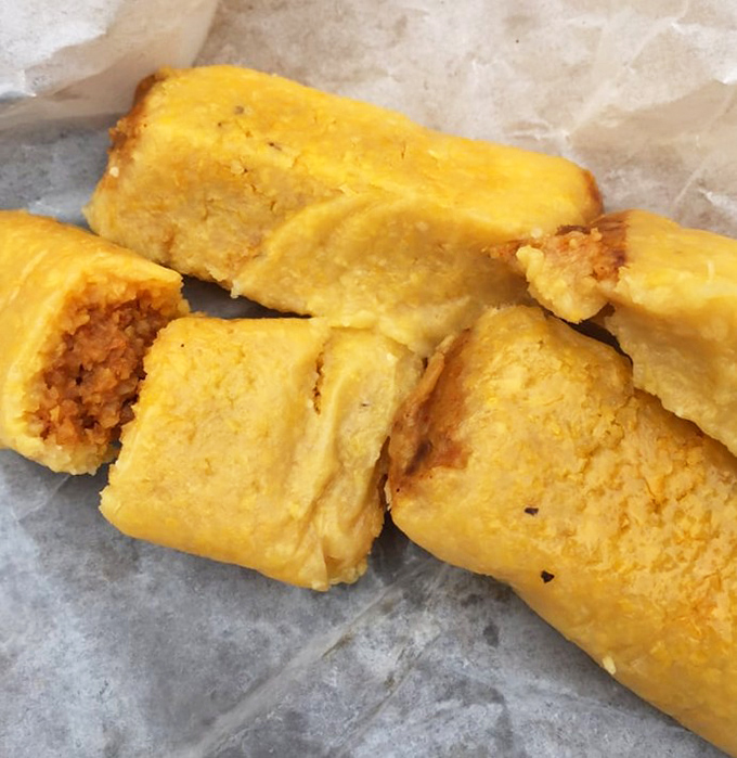 These golden-hued tamales might not be what you expected at an Italian beef joint, but they're the supporting actor who steals every scene.