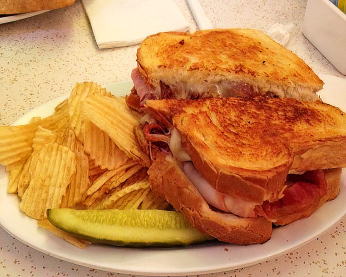 The Turkey Bacon Melt&mdash;where poultry achieves its highest purpose. Golden-grilled bread embracing melted cheese and savory turkey in perfect harmony. 