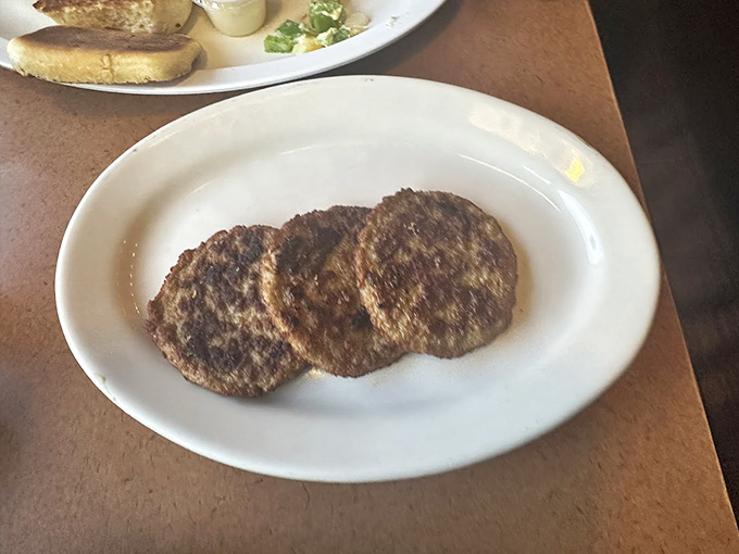 These aren't just sausage patties; they're breakfast currency in a world where starting your day right is the ultimate wealth.