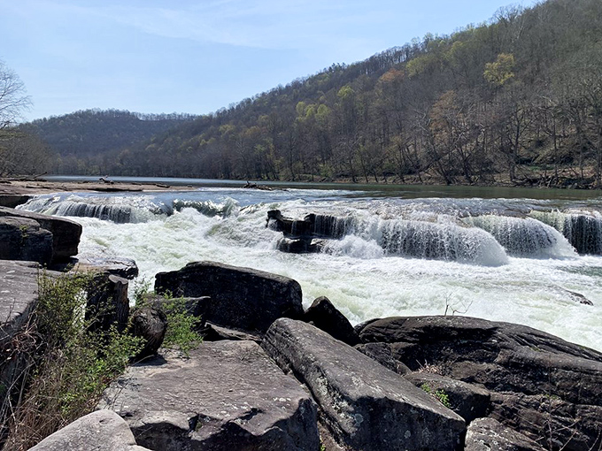 Valley Falls doesn't just cascade&mdash;it thunders with purpose, carving its signature into sandstone with the patience only water can possess.