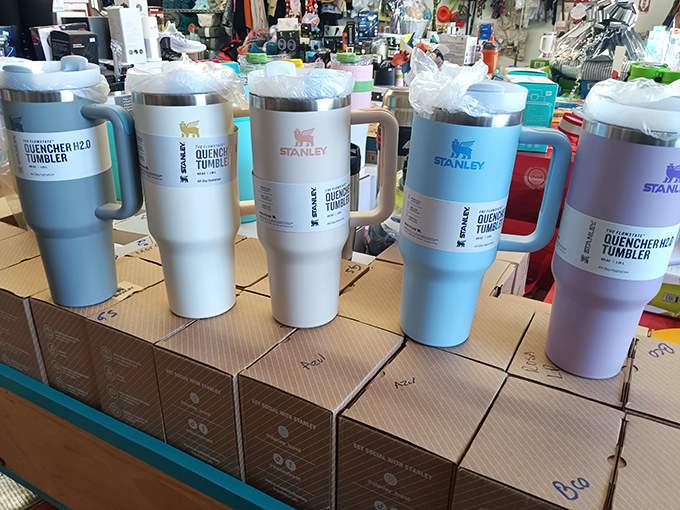 Stanley tumbler central! The viral sensation that turned hydration into a status symbol, available without the waitlist or the markup.