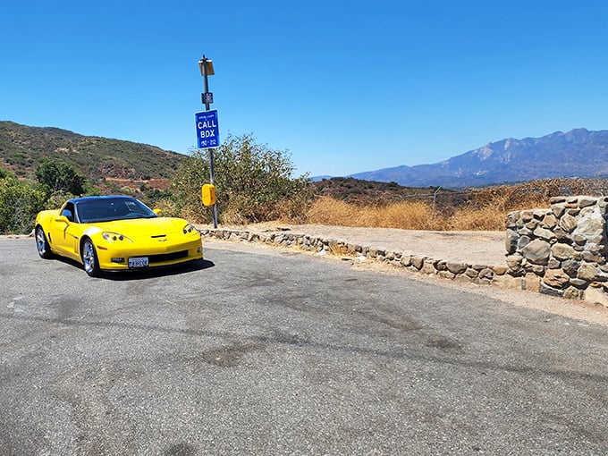 Even the sportiest cars take a backseat to the real showstopper here&mdash;a view that no horsepower rating could ever compete with.