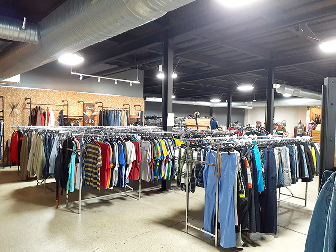 The men's department rivals any department store in variety, minus the sticker shock&mdash;from casual Friday to weekend warrior, all bases covered.