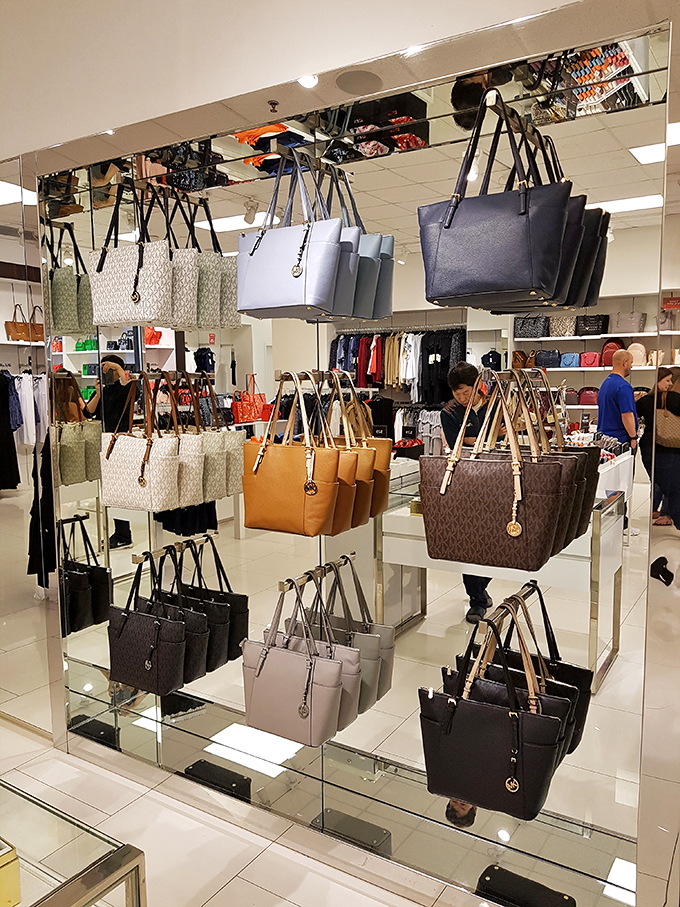 Handbag heaven! Like a museum of functional art, except you can actually touch everything and take it home.