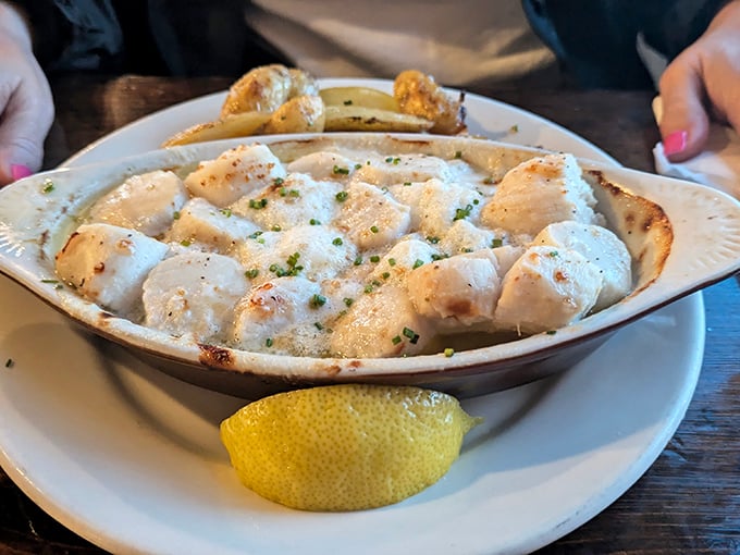 Baked scallops that make you question every other seafood dish you've ever loved. Simple, buttery perfection with a hint of garlic and lemon.