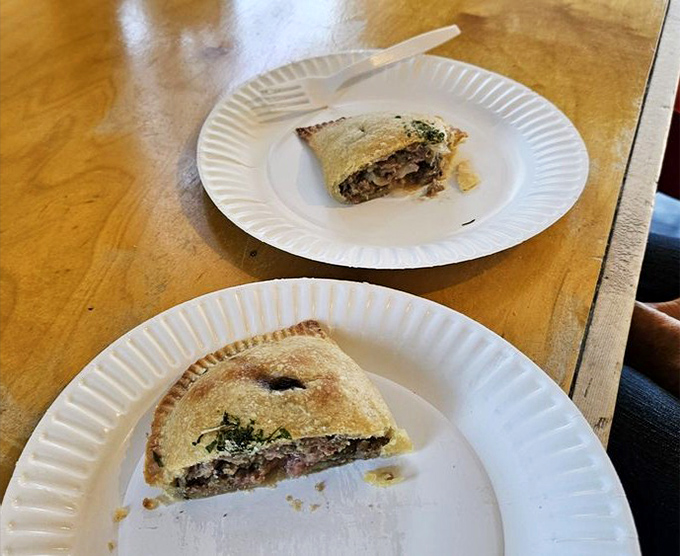 Cross-section perfection reveals the savory treasure within. Like reading someone's diary, but completely acceptable and deliciously ethical.