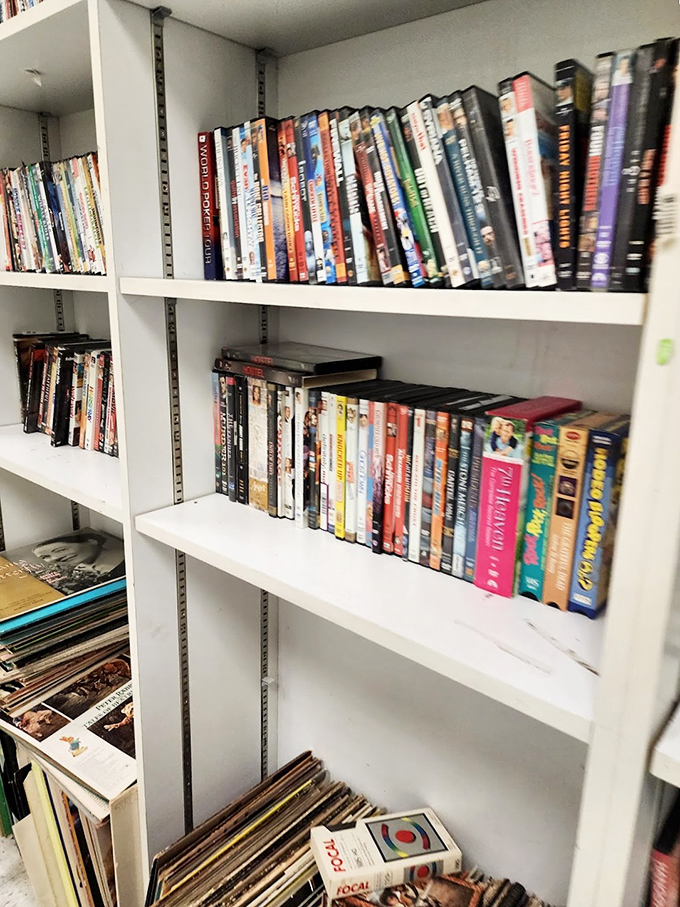 Bookworms, rejoice! From bestsellers to obscure titles, the DVD and book section offers entertainment at prices that make streaming services nervous.