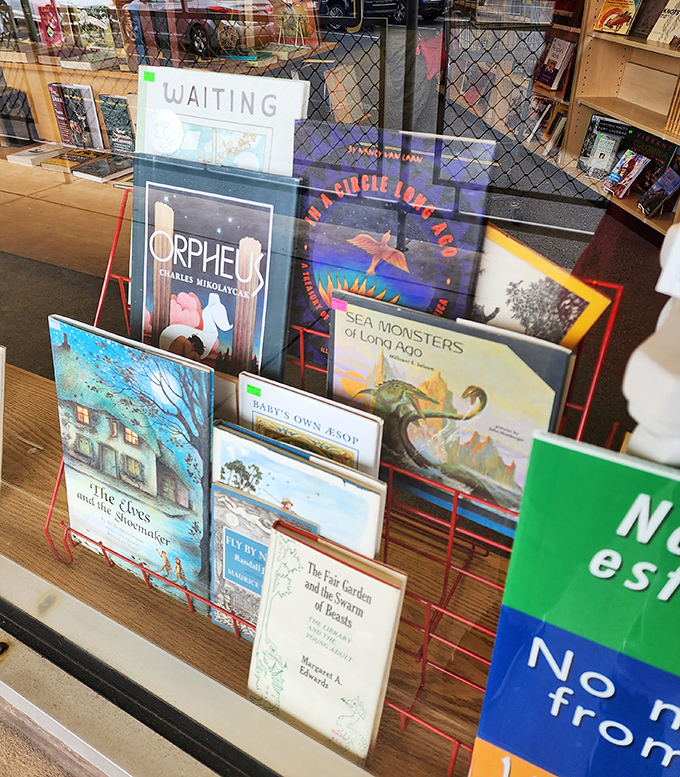 Children's books lined up like colorful soldiers, ready to march into young imaginations. "The Fair Garden" might become someone's new bedtime favorite.