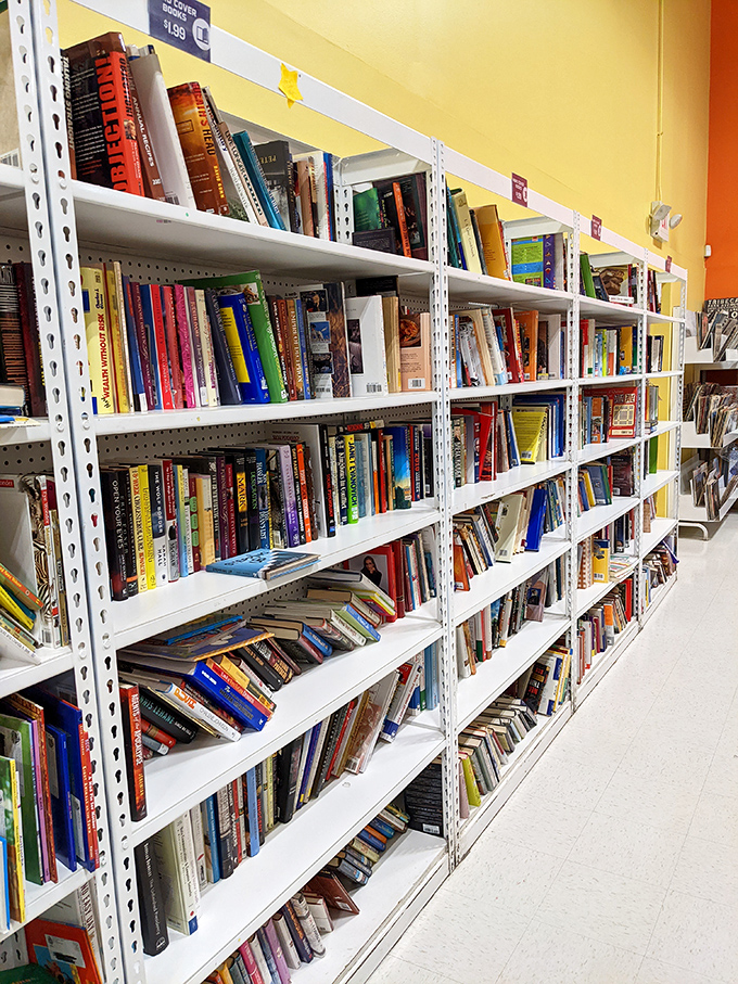 The bibliophile's jackpot! Thousands of stories waiting for new homes at prices that make Amazon blush with shame.