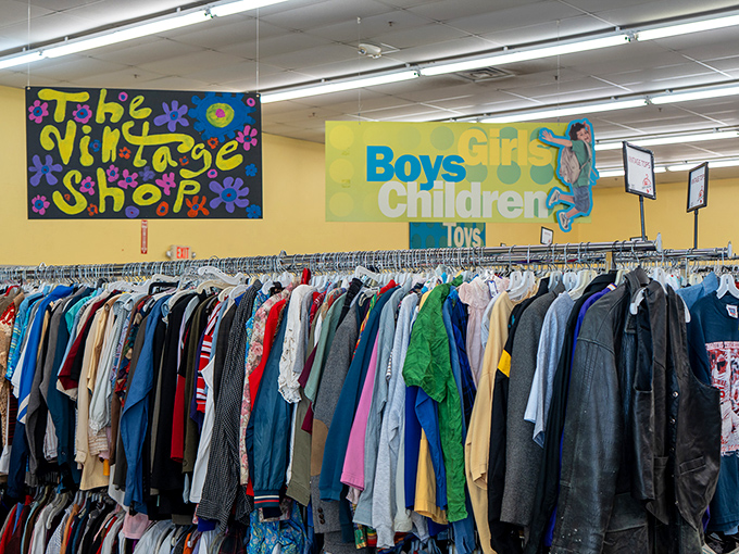 The Vintage Shop meets Boys/Girls/Children section&mdash;where today's kids discover yesterday's fashion statements and occasionally ask, "People really wore this?"