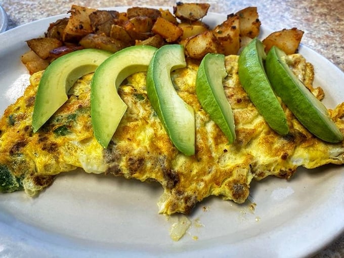 Whoever said "breakfast is the most important meal of the day" was clearly thinking about this avocado-topped creation. Case closed.