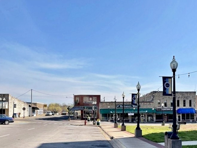 Main Street USA isn't just a Disney creation—it's alive and well in Mountain Home, where lampposts still matter.