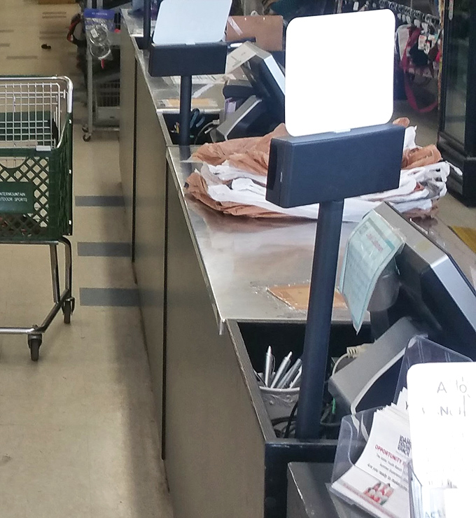 Where retail magic happens &ndash; the checkout counter that's witnessed thousands of "You won't believe what I just found!" moments.