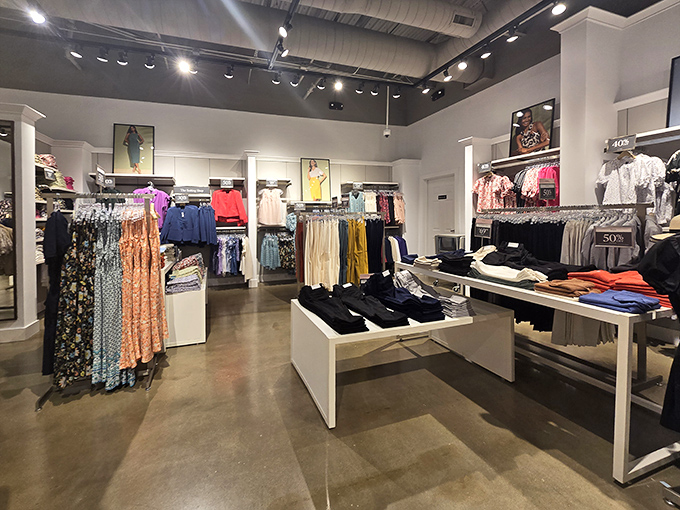 Clean lines and thoughtful displays make browsing a pleasure&mdash;unlike that chaotic department store where you once lost both your patience and your credit card.