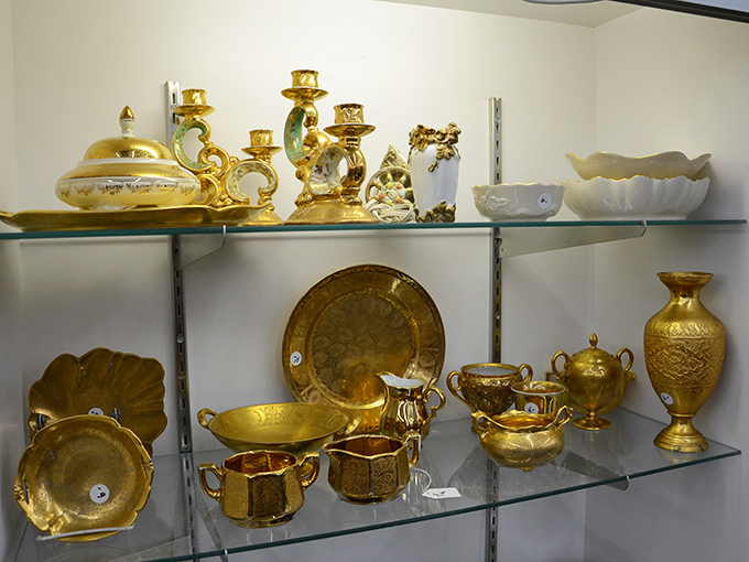 All that glitters actually might be gold&mdash;or at least gold-plated. This gleaming collection would make King Midas do a double-take.