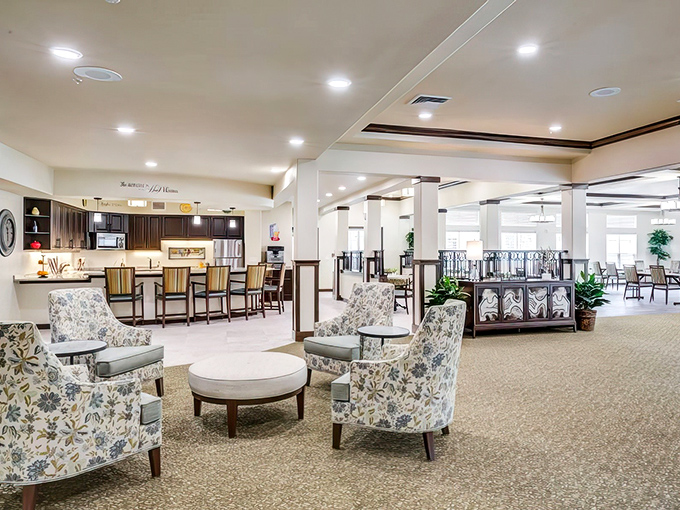 Dining that looks nothing like the cafeteria nightmares you remember from high school.