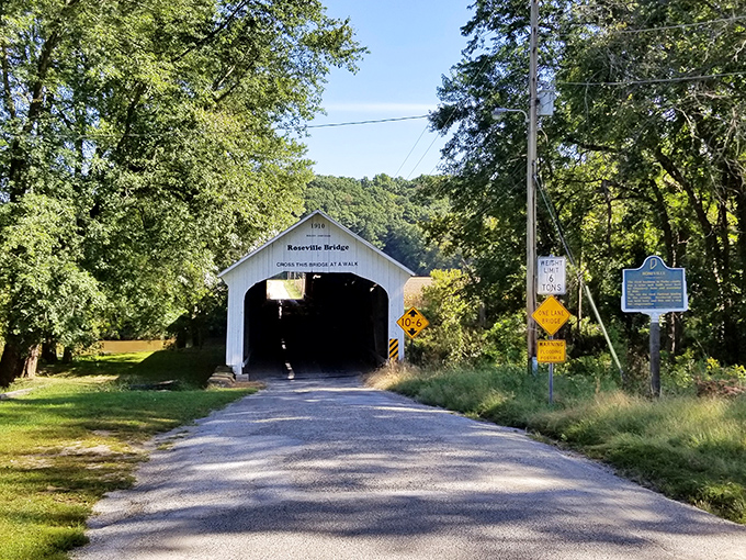 There it sits in the distance, waiting patiently like it's been doing since horse-drawn carriages were the traffic.