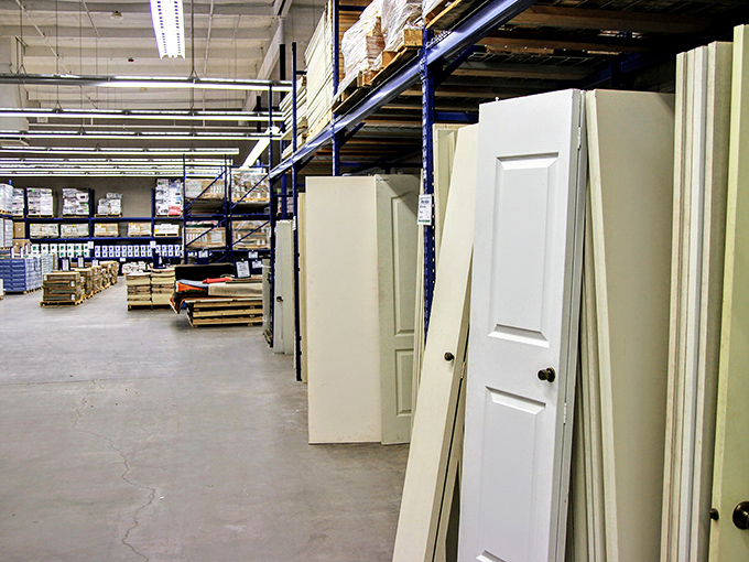 Door, door on the wall, who's the fairest deal of all? These pristine white portals await their chance to make a grand entrance in your home.