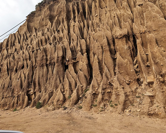 Nature's own version of modern art. These wind and water-carved formations could give the Guggenheim's collection a run for its money.