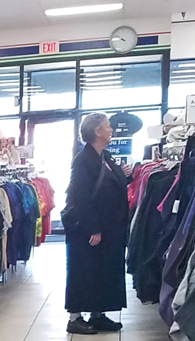 Navigating the clothing aisles feels like a treasure hunt where X marks the spot on that perfect vintage jacket.