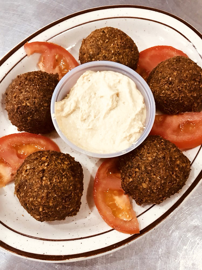 These falafel balls aren't just crispy on the outside, tender inside&mdash;they're little ambassadors of Mediterranean flavor in small-town Pennsylvania.