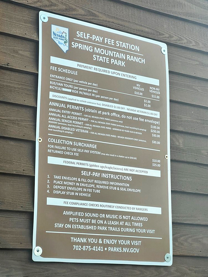 The price of admission to paradise is surprisingly reasonable. Mother Nature apparently didn't consult with theme park executives on pricing strategy. 