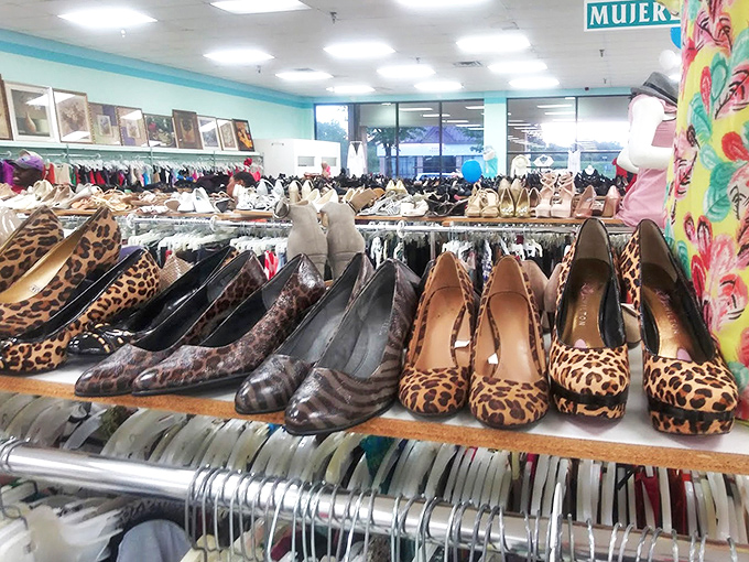 Leopard print paradise for your feet! These shoes have stories to tell&mdash;most involving cocktails, dancing, and "it seemed like a good idea at the time." 