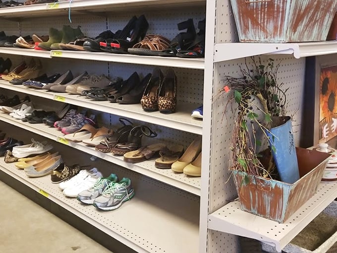 Shoe lovers rejoice! From practical sneakers to leopard-print heels, this footwear section promises style at a fraction of retail prices.