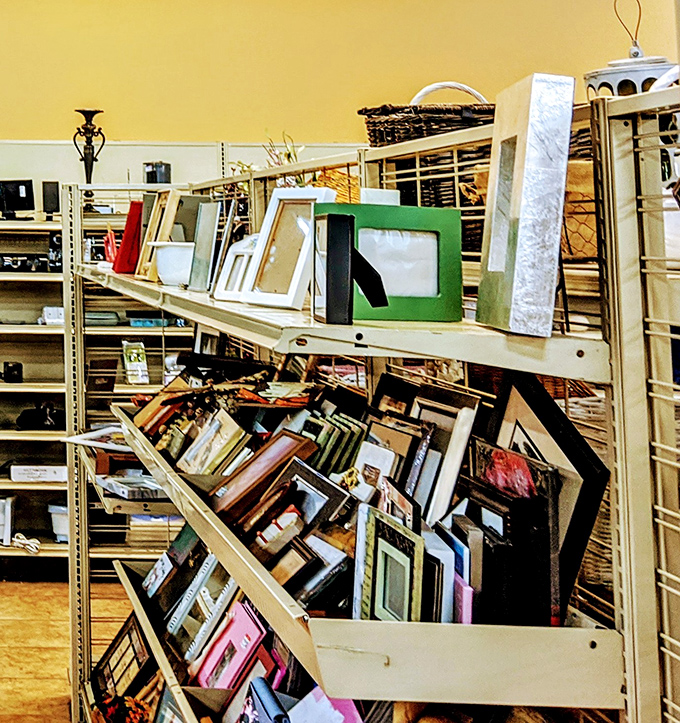 Picture frames in every style waiting to display memories you haven't even made yet at prices that encourage buying extras.