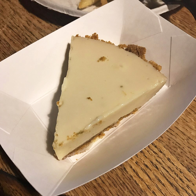 Key lime pie so authentic it should come with a tiny Florida passport. The perfect balance of tart and sweet brings the meal to a sublime conclusion.