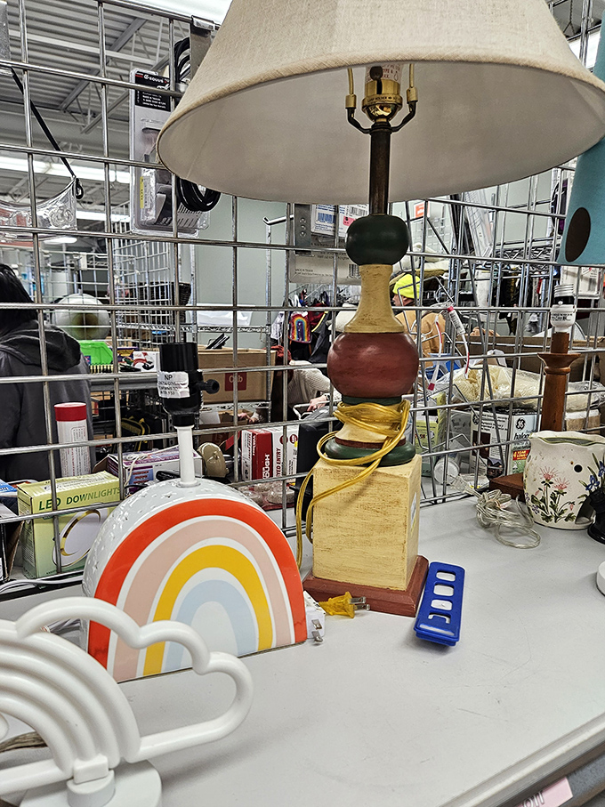 That vintage lamp isn't just lighting &ndash; it's a conversation piece with stories to tell about decades of illuminating someone else's living room.