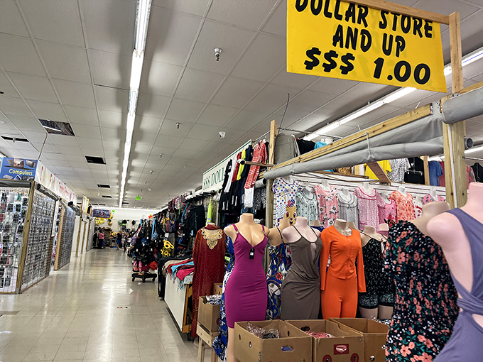 That mannequin has better style than most runway models, and costs less than lunch at a fancy restaurant.