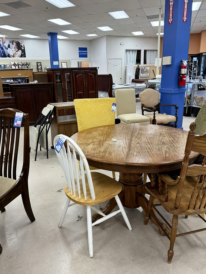 That oak dining table could host decades of family dinners and still have stories left to tell.