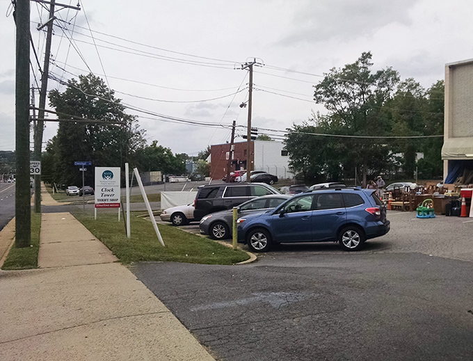 The parking lot doubles as an outdoor showroom, where early birds get first dibs on fresh arrivals. Thrift shopping is a sport, and this is the playing field.