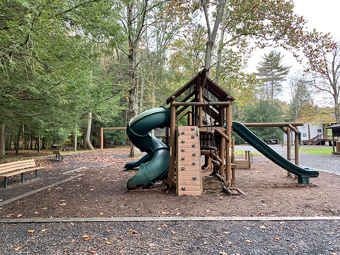 This playground proves that slides and climbing walls beat screen time every single time &ndash; just ask any kid.