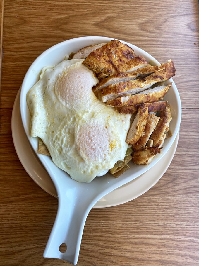 When a pork chop and eggs arrive on a skillet, it's not just breakfast&mdash;it's a declaration that today will be conquered.
