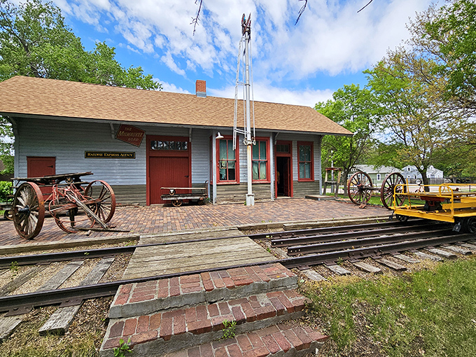 This historic railroad depot recalls when travel meant actual adventure, not just arguing about legroom and overhead bin space.
