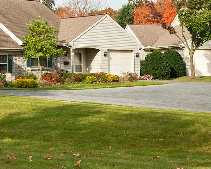 These residential cottages with their sun-drenched windows suggest retirement might actually be the upgrade we've been working toward.
