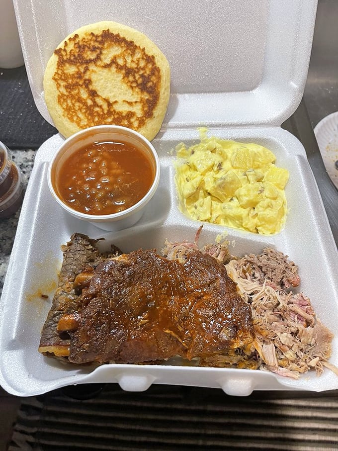 When ribs and pulled pork share a plate, everyone wins &ndash; especially you and your temporarily abandoned diet plans.