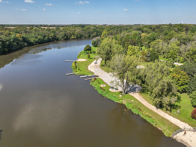 The Cedar River doesn't just flow through Osage&mdash;it defines it, offering fishing spots where the biggest catch is often a moment of peace.