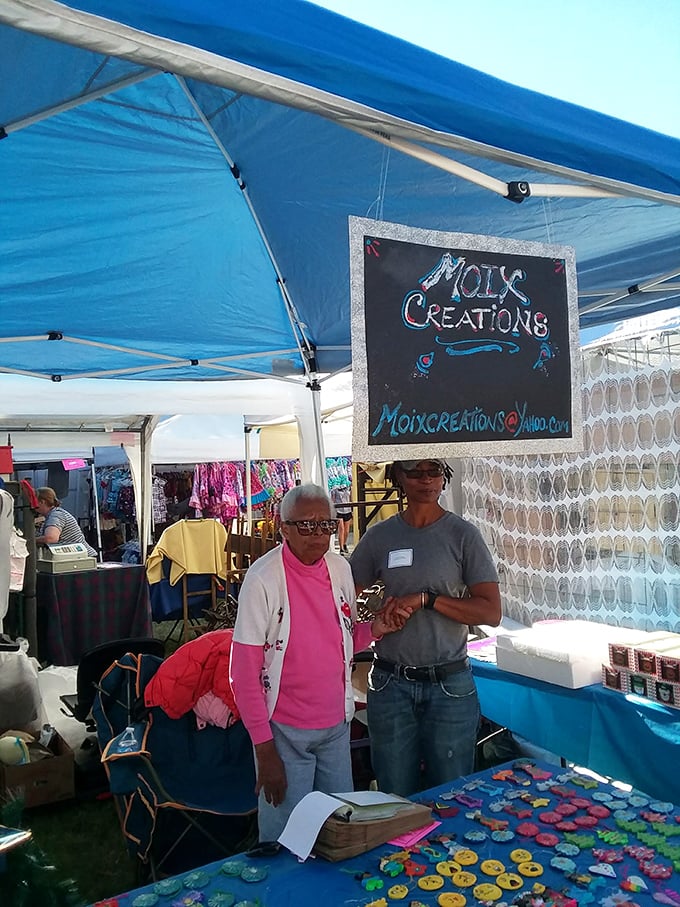 Vendors sharing stories behind their creations&mdash;the real magic of flea markets isn't just what you buy, but who you meet along the way.