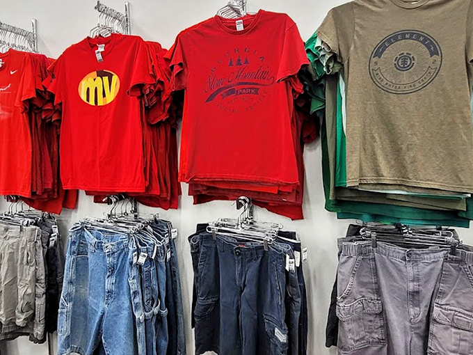 T-shirt archaeology at its finest&mdash;dig through the layers to find that perfect conversation starter you never knew you needed.