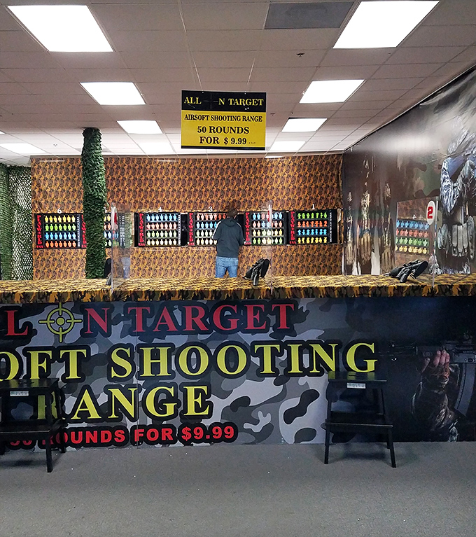 Even at the outlets, you can take aim at fun between shopping sprees&mdash;proof that Myrtle Beach never misses an opportunity for entertainment.