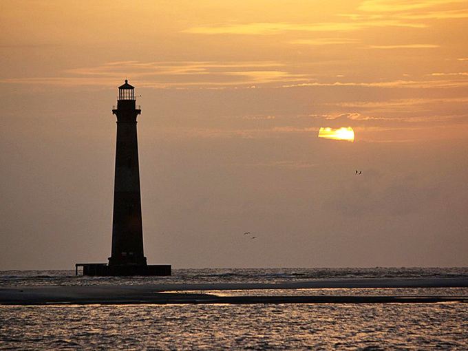 Sunrise at the lighthouse&mdash;that magical moment when coffee in hand meets wonder in heart.