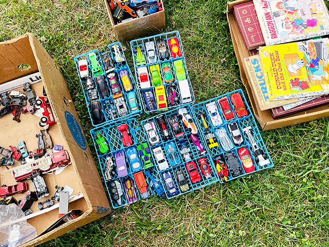 Miniature automotive heaven where collectors young and old reconnect with childhood dreams, one tiny die-cast car at a time.